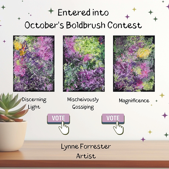 Vote for my October Art Contest Entries | Lynne Forrester - Blog