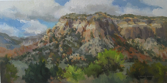 Down the Monastery Road | The Painting Side of Life