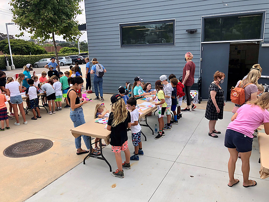 Giving Back To the Community: Solana Beach Library ARTOPIA | Rancho ...