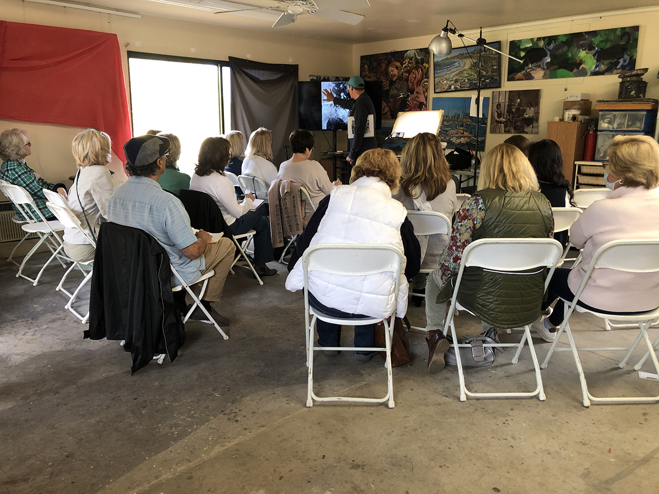 Geoff Allen Artist Demo recap - March 17th, 2025 | Rancho Santa Fe Art ...