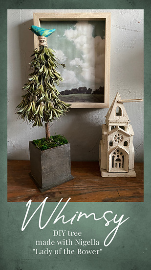 How to Make a Dried Flower Fantasy Tree - DIY Tutorial | The Enchanted ...