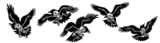 12/13/19 Evolution of an idea: Ravens and Skeletons | Kevin Crowley - Blog