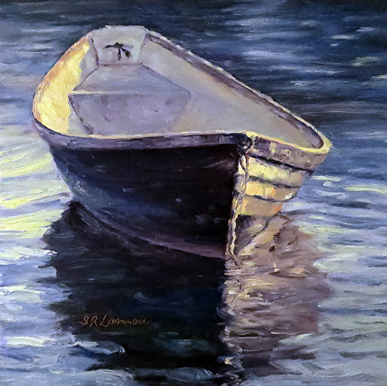 February 6, 2013 A New Cod Dory Painting! Daisy and Duke Play with ...