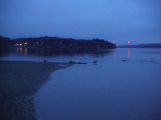 October 29, 2014 Night Photos At Sandy Point Beach! | Plein Aire in Maine