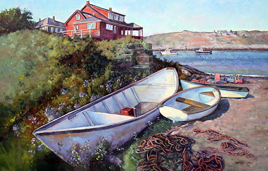September 14, 2018 Very Happy! Finished Monhegan Island's Famous Red ...