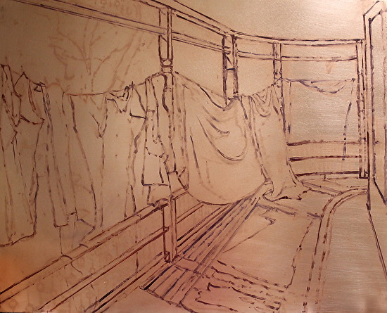 October 26, 2020 Working On A Large Victorian Porch With Clothesline ...