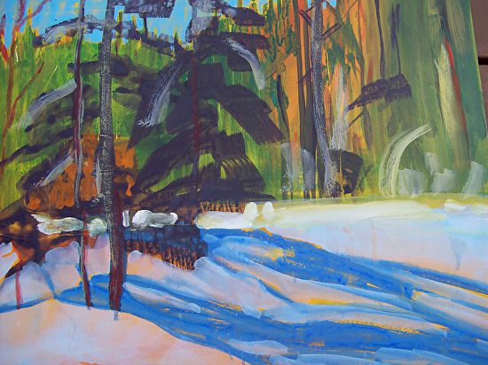 Painting with Stephen Quiller | Cathy Jones - Blog