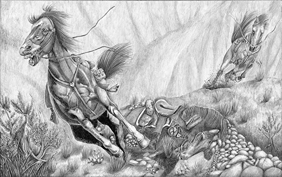 The Story Behind My Drawing of the Farrier's Horse | Stories Behind My Art