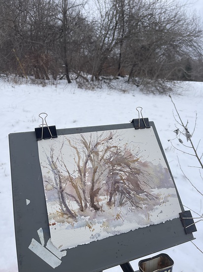 A painting a day in January | Paintings by Poppy