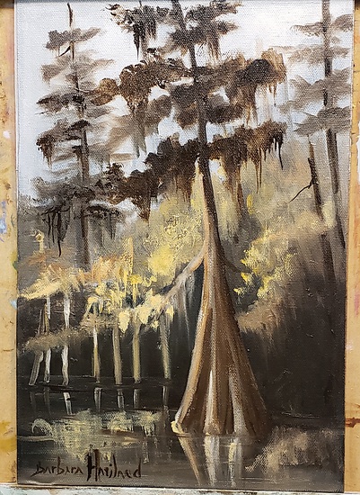 Phillips Cove, bayou oil painting | Barbara Haviland - Blog