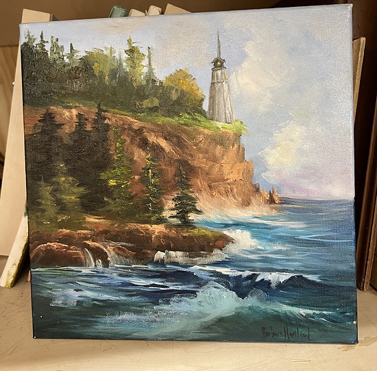 Lighthouse and the Sea | Barbara Haviland - Blog