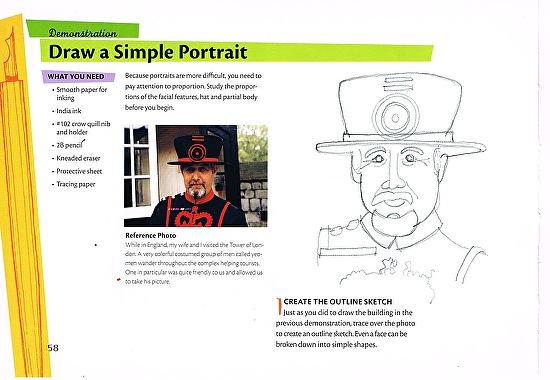 From my book Pen and Ink with Watercolor by George Olson | George and ...