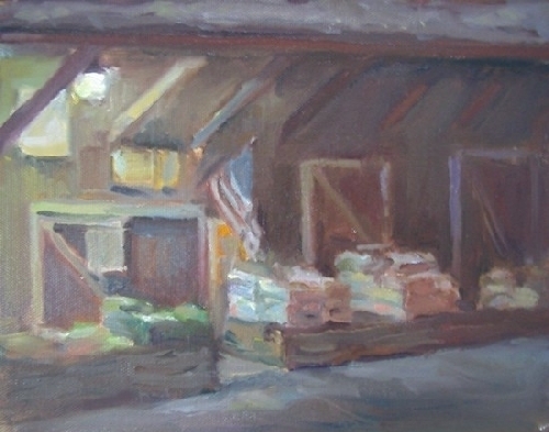 Plein air painting at night | Vianna Szabo - Blog