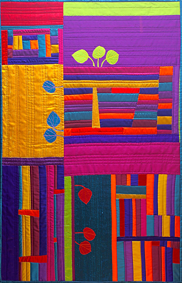 Colorado Autumn Blaze - New Art Quilt | EXPLORATIONS