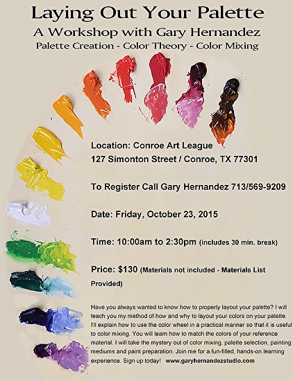 Laying Out Your Palette / Palette Creation-Color Theory-Color Mixing ...