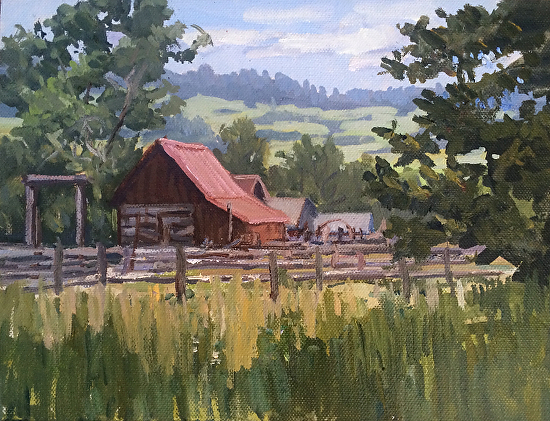 Protecting the Land through A Week of Painting | SCOTT LINES - Blog
