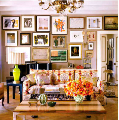 Art In Your Home - Making a Salon Style Gallery Wall | From My Studio