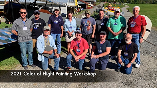 2021 Color of Flight painting workshop | Russell Smith - Blog