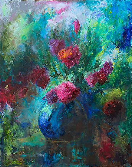 Playing with Transparent Oil Paints | Mary Wier Paints