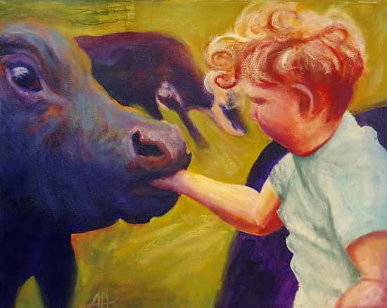 Commissioning a Portrait of a Loved One | Adam Hall