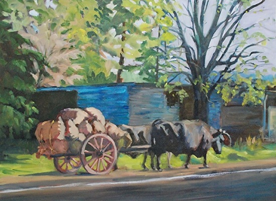 Painting over an old painting | Ilse Taylor Hable - Blog