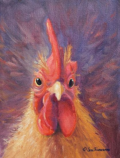 Sir Cornelius - Chicken Family Portraits | The Softer Side of Nature