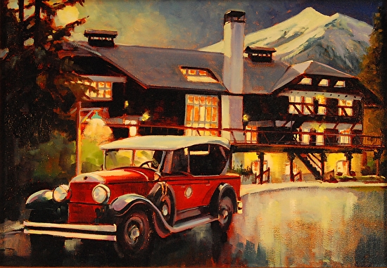 Moonlit Lodge, Glacier National Park | Rob Akey - Blog