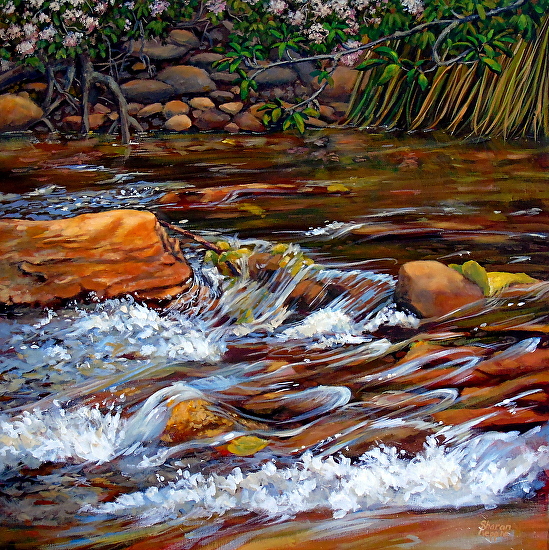 Ever-Flowing Stream Step by Step | Sharon Repple - Blog