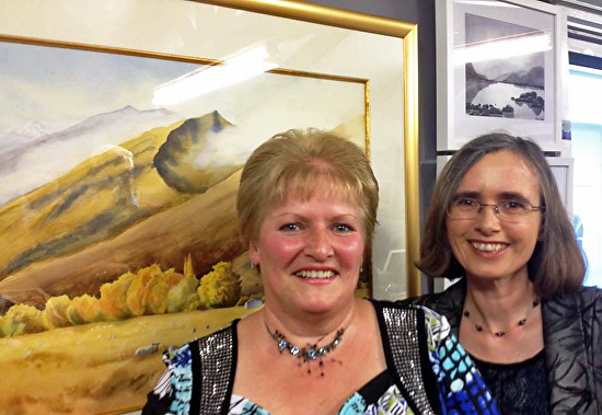 Opening Night for Gallery and Exhibition of 100 PAINTINGS IN 100 DAYS ...