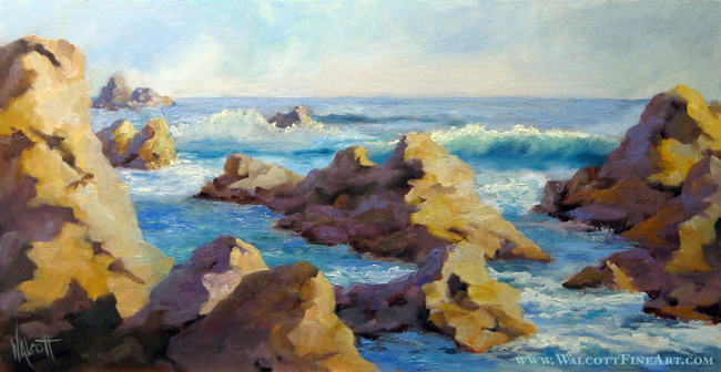 New Painting! Pacific Light | Jason Walcott Fine Art