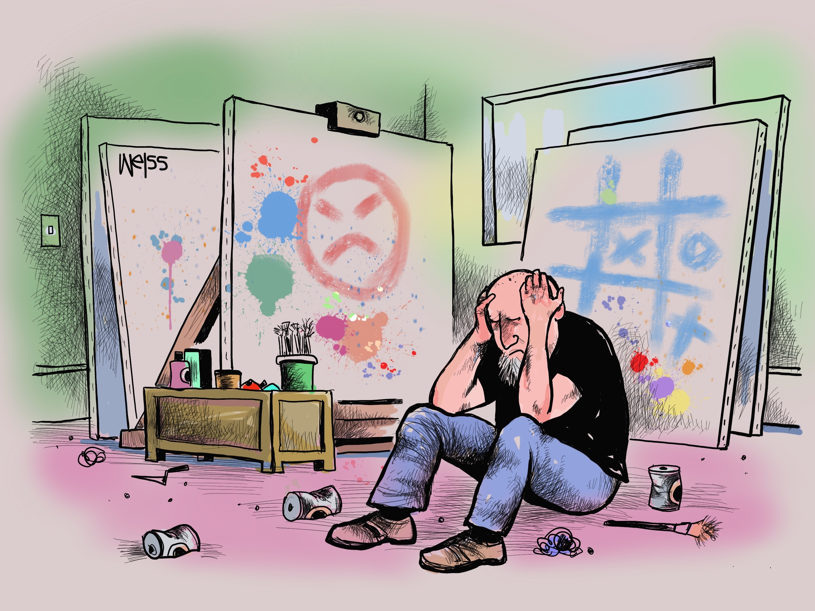 How to Survive Your Creative Despondency | John P. Weiss - Blog
