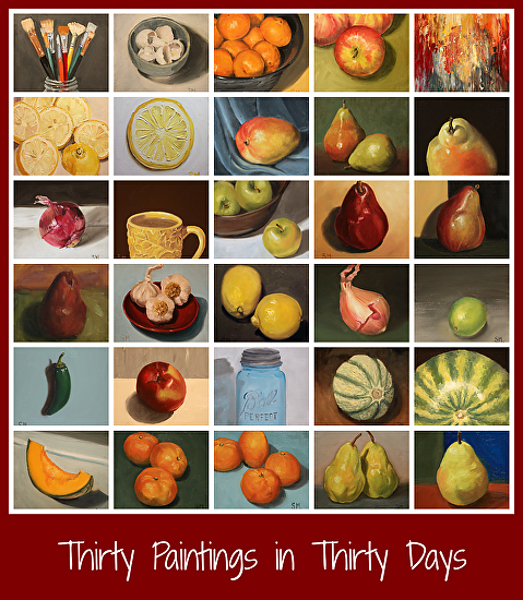 Thirty Paintings in Thirty Days | Susan's Art Blog
