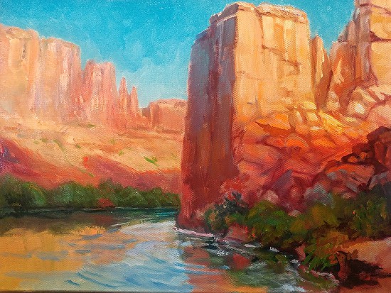 Definition of Prepossessing - Larry Christensen oil Painting | Gallery ...