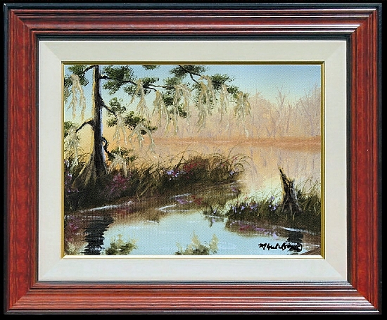 Series 52 Painting #3 Morning on the Bayou | Monte Wilson - Blog