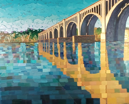 Unifinished CSX Railway Bridge Painting | Robert Sesco - Blog