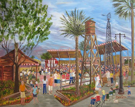 Before and After Paintings of Paddock Square | Diana Crow Oil Painting Blog