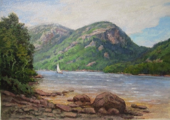 Blocking in Landscapes using Straight Lines | Lori Woodward Blog