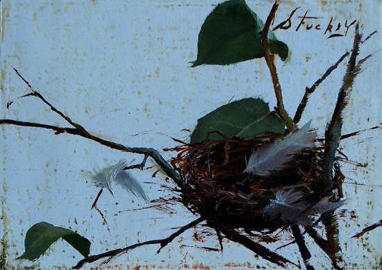 Kyle Stuckey - Bird Nest Series of Small Paintings | Kyle Stuckey - Blog