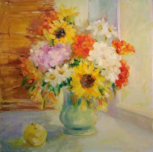 Creating a Painting in January | Sandra Baggette
