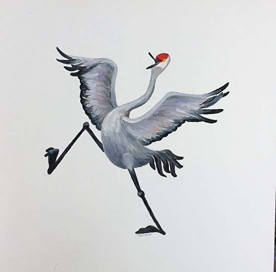 Sandy Crane Greeting Cards | Paula Warner - Blog