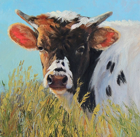 I love to paint cows!! | This Art Journey of Mine