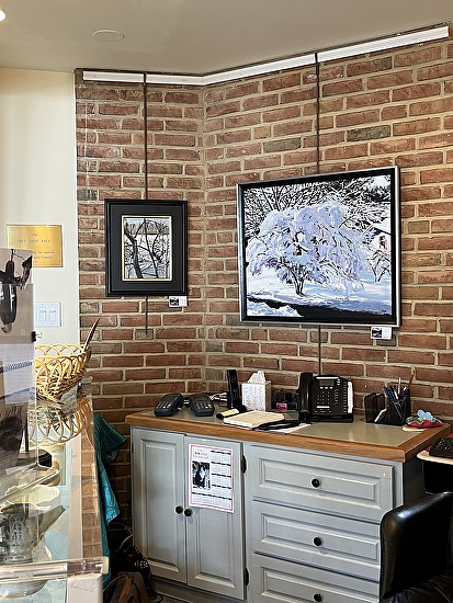 Winter Paintings At The Sandy Spring Museum. | Roberta Staat - Blog