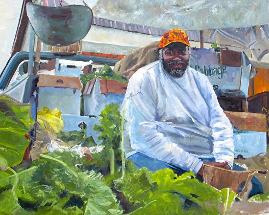 Cabbage man | Hot Off the Easel