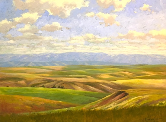 A Landscape Painting, Start to Finish | Todd Telander - Blog