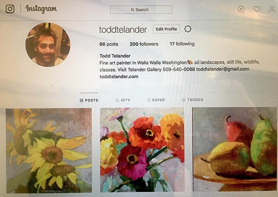 Follow Todd on Instagram | Todd Telander - Blog