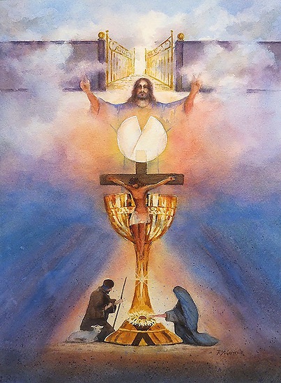 Diane Gives Her Explanation of Her Painting, The Eucharist: The True ...