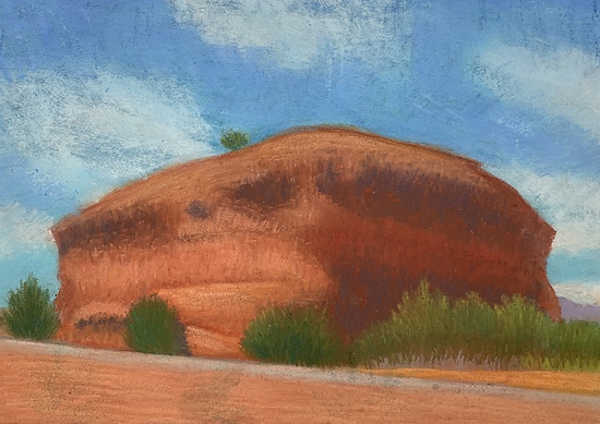 Starting a New Painting Series - Jemez Red Rocks | Art from the Land of ...
