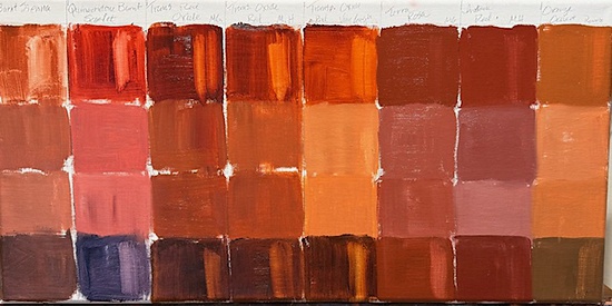 Color Chart | Dawn Sutherland - Blog