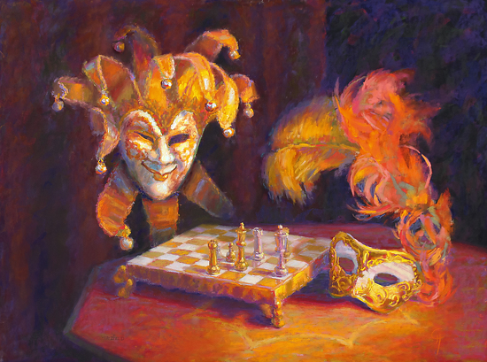 Do we communicate, you and I? Chess -- Venetian Masks | Charlotte ...