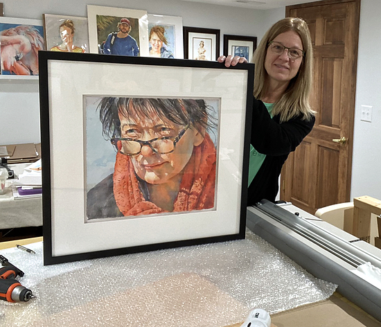 The Not-So-Fun Part of Art: Preparing Paintings for Exhibitions ...